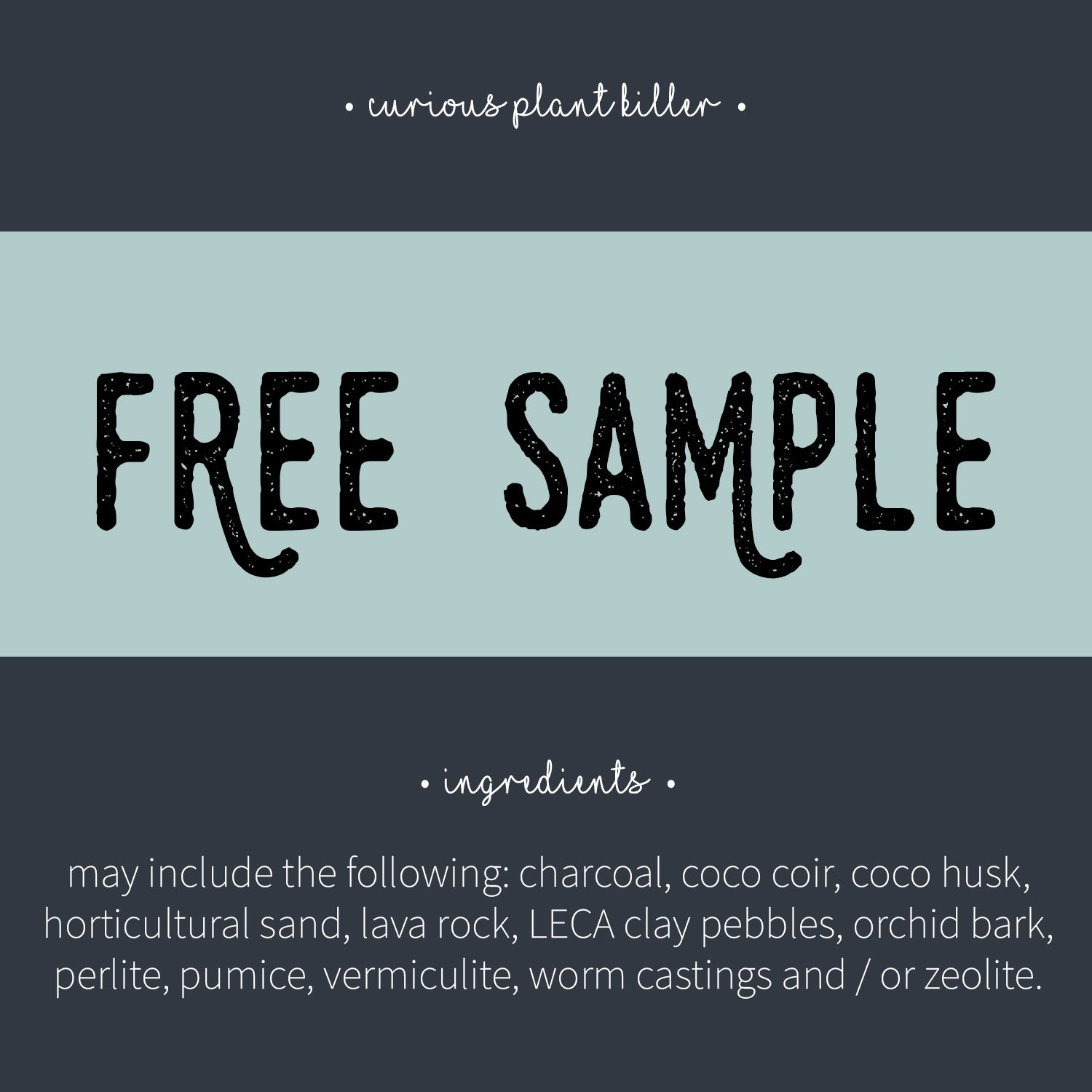 Sample Mix – Curious Plant Killer